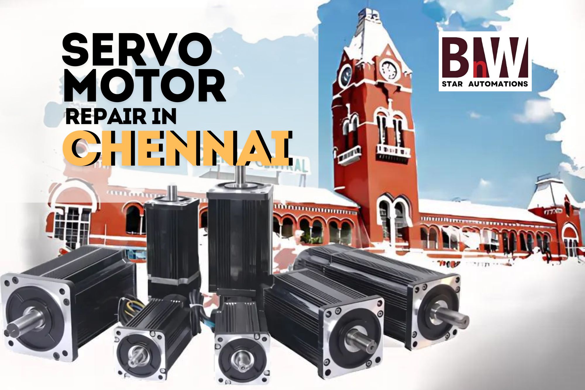 Servo Motor Repair in Maraimalai Nagar | Star Automations